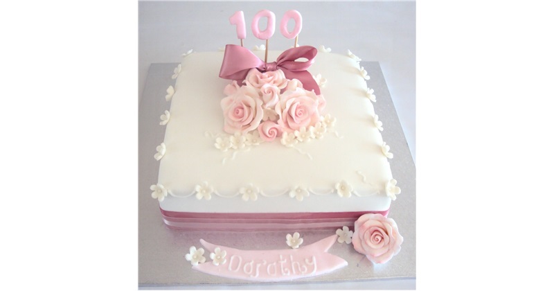 100th Birthday Cake | 100th Birthday Cake | Caker Street