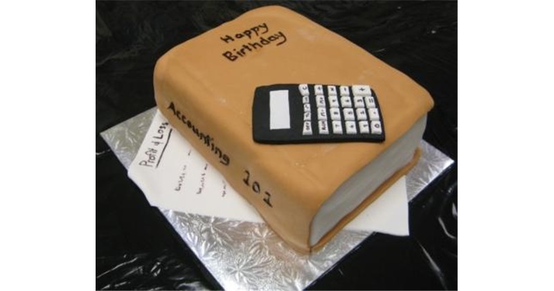 Accountant Birthday Cake | Accountant Cake | Caker Street