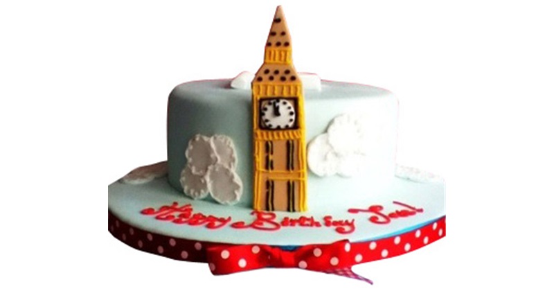 Big Ben Cake | Alpha blocks cake | Caker Street