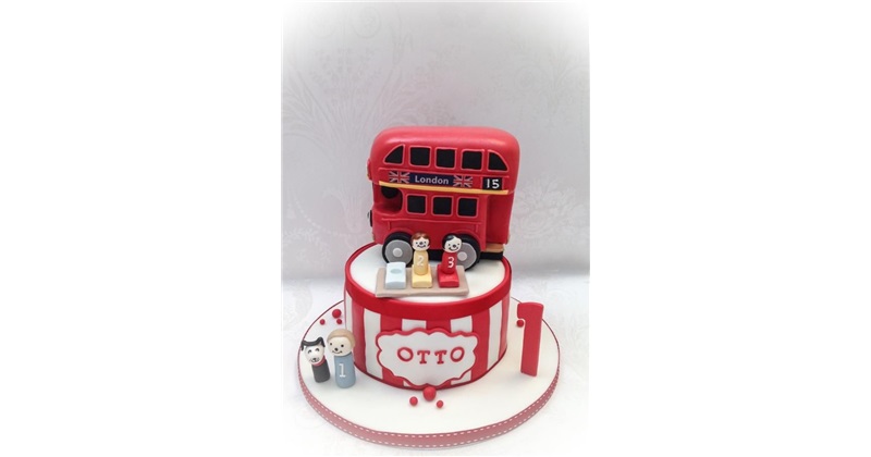 Red Bus Cake | Bus Cake | Caker Street