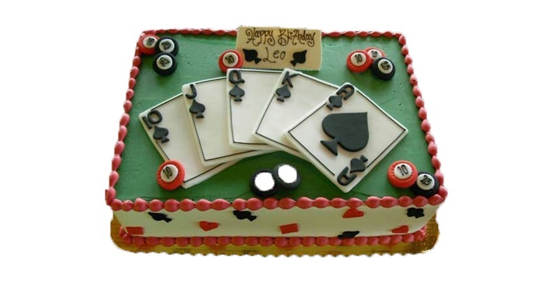 Bridge Game Birthday Cake | Birthday Cake | Caker Street