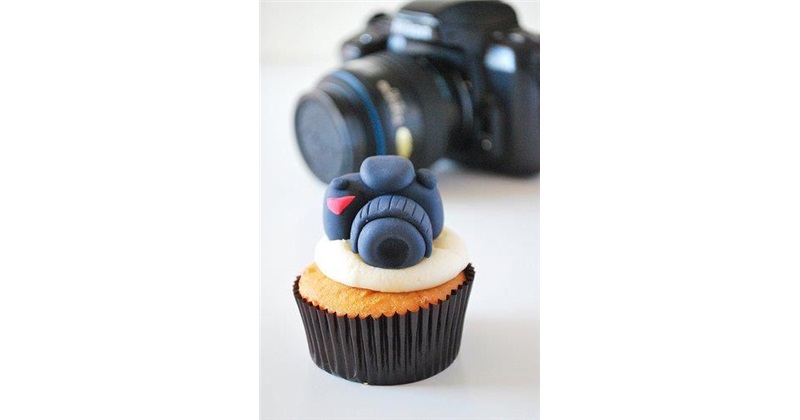 Camera Theme Cupcakes | Camera Theme Cupcakes | Caker Street