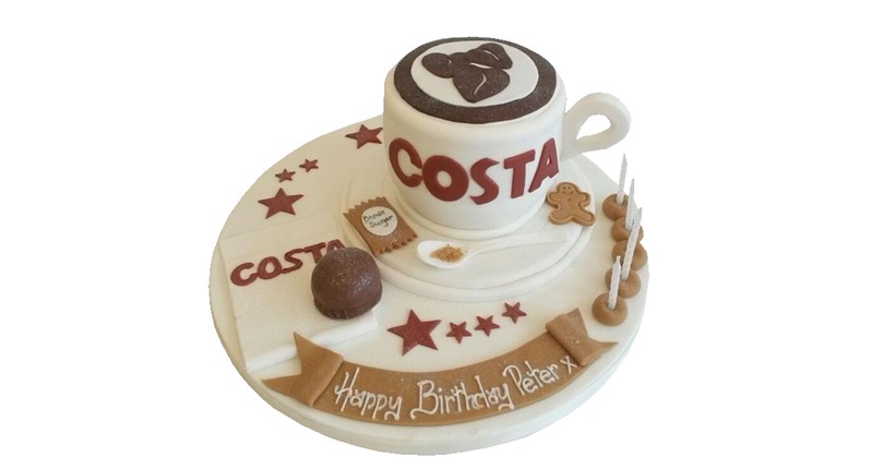 Costa birthday cakes | Adult Birthday Cake 20 to 60yrs | Caker Street