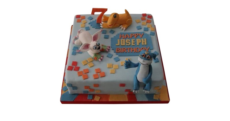 digimon cake | Birthday Cake | Caker Street