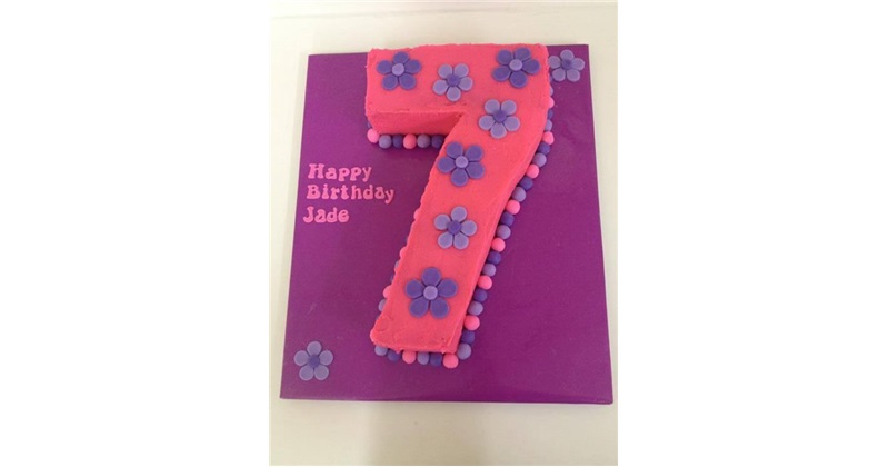 7th Birthday Cake For Girls | 7th Birthday Cake For Girls | Caker Street