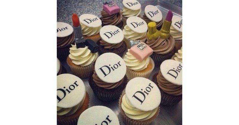 Dior Themed Cupcakes | Dior Themed Cupcakes | Caker Street