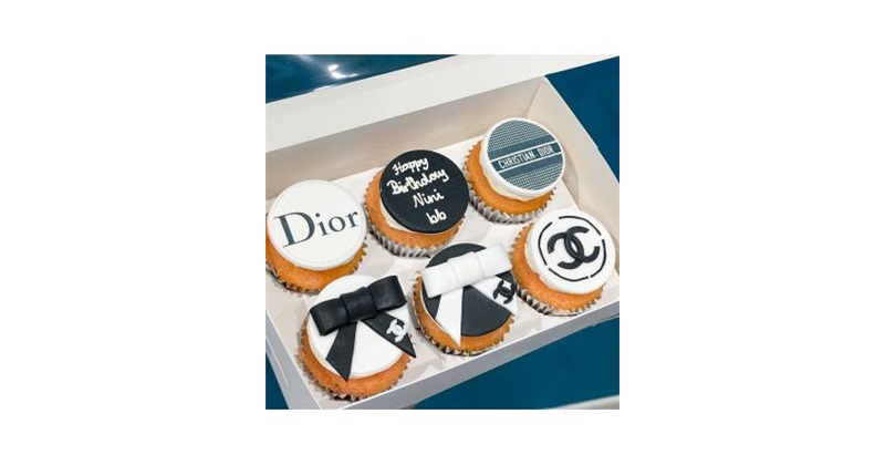 Dior Themed Cupcakes | Dior Themed Cupcakes | Caker Street