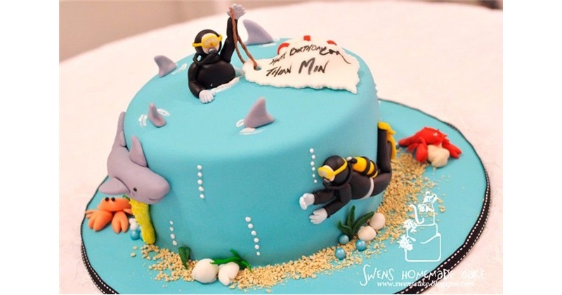 Diving Cake | Diving Cake | Caker Street
