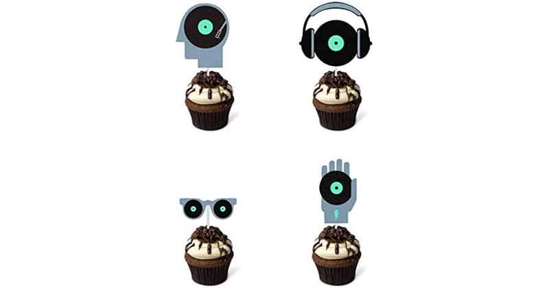DJ Themed Cupcakes | DJ Themed Cupcakes | Caker Street