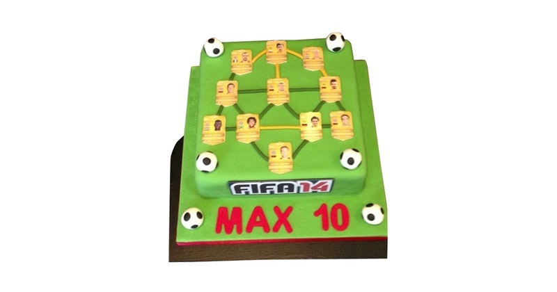 Fifa cake | Birthday Cake | Caker Street