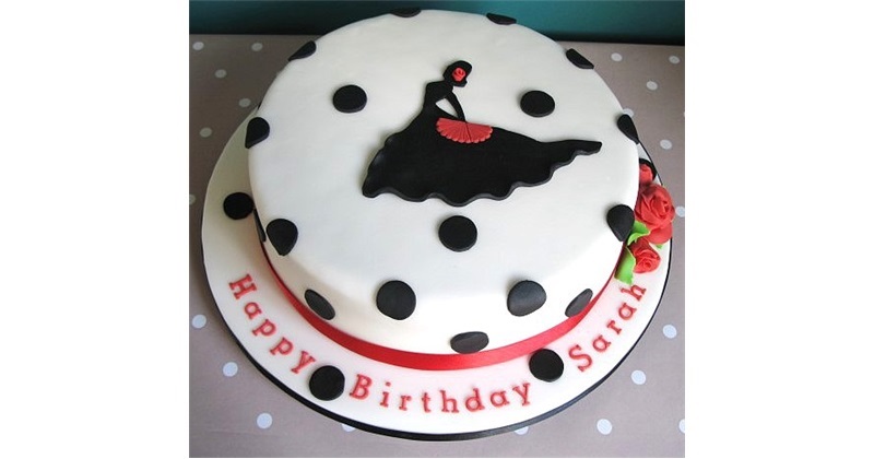 Flamenco Birthday Cake | Birthday Cake | Caker Street