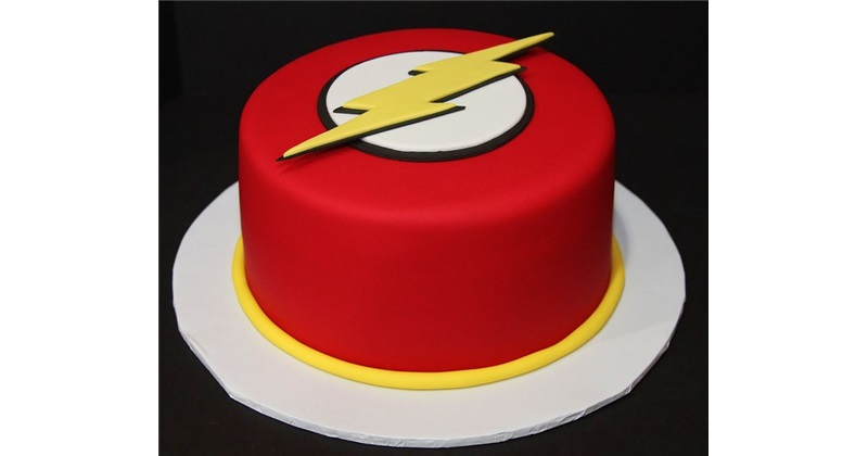 Flash Birthday Cake | Flash Birthday Cake | Caker Street