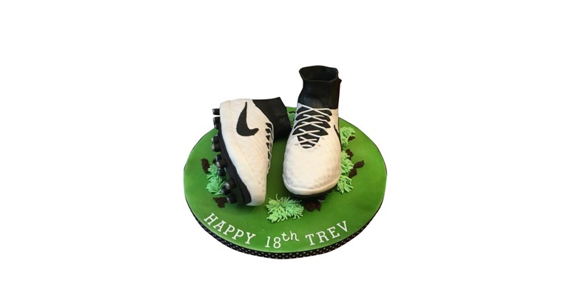 Football boots cake | Birthday Cake | Caker Street