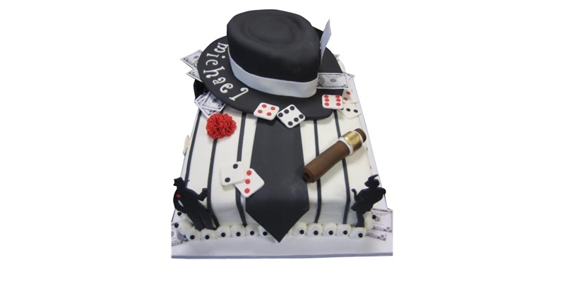 Gangster Birthday Cake | Birthday Cake | Caker Street