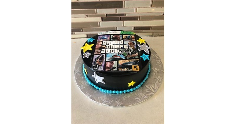 GTA Theme Cake | Birthday Cake | Caker Street