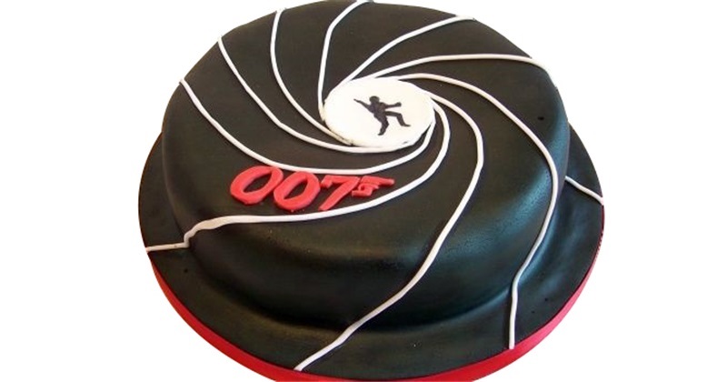 James Bond 007 Birthday Cake | James Bond Birthday Cake | Caker Street