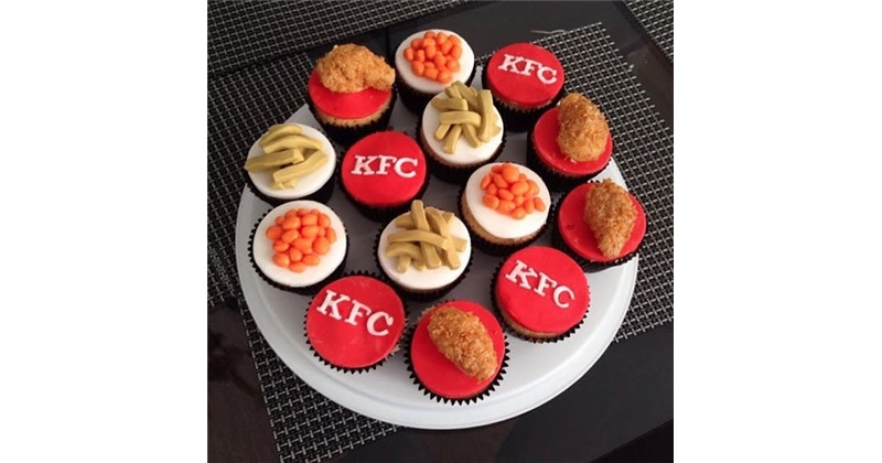 KFC Themed Cupcakes | KFC Themed Cupcakes | Caker Street
