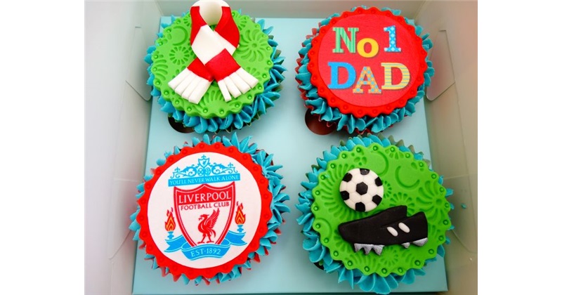 Liverpool Football Cupcakes | Liverpool Football Cupcakes | Caker Street