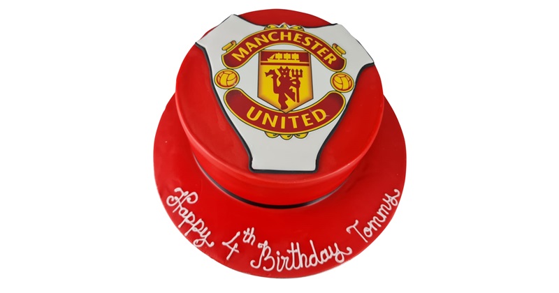 Manchester United Theme Cake | 65th cake | Caker Street