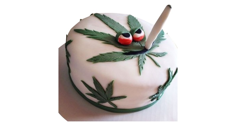 Marijuana cake | Birthday Cake | Caker Street