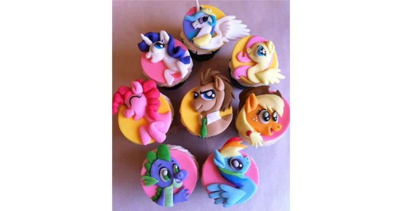 My Little Pony Cupcakes | My Little Pony Cupcakes | Caker Street