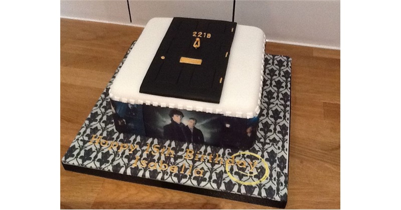 Sherlock Cake | Birthday Cake | Caker Street