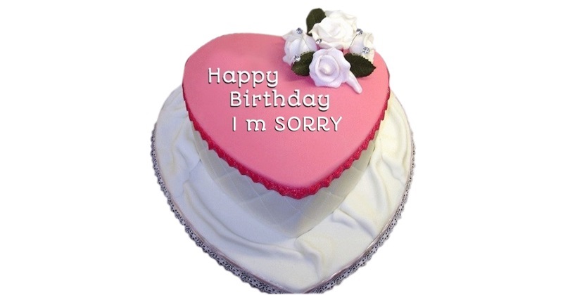 Sorry cake | Sorry Cake | Caker Street