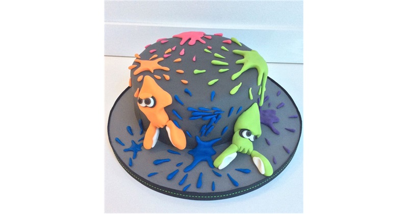 Splatoon Cake | Splatoon Cake | Caker Street