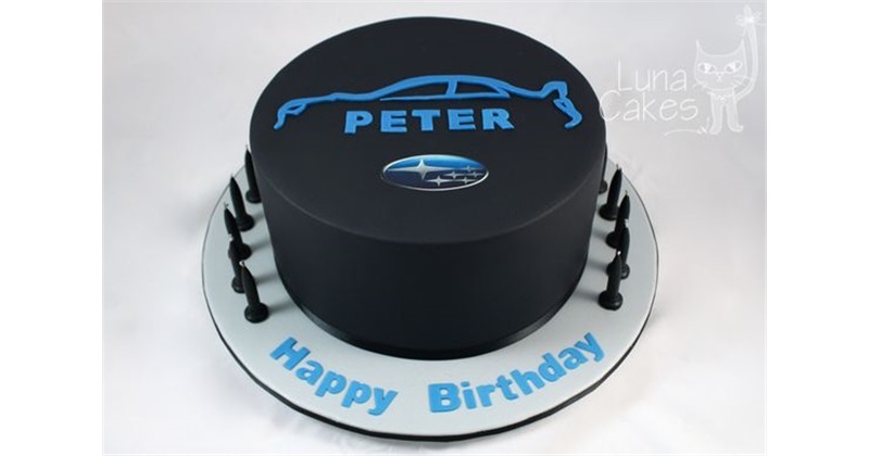 Subaru cake | Birthday Cake | Caker Street