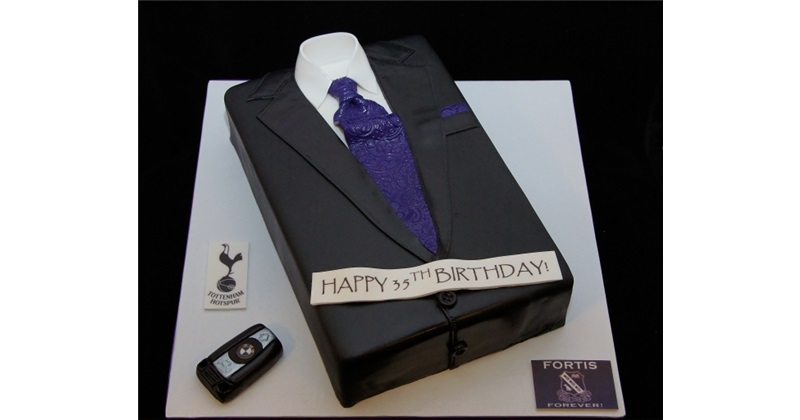 Professional Suit Cake | Suit Cake | Caker Street