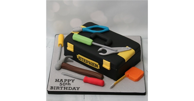 Toolbox cake | Birthday Cake | Caker Street