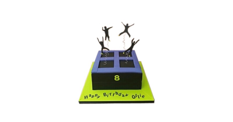 Trampoline cake | Birthday Cake | Caker Street