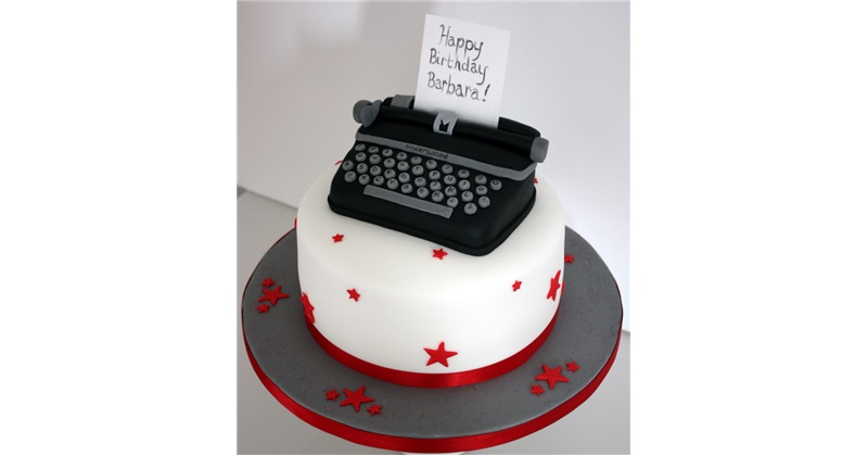 Type writer cakes | Caker Street