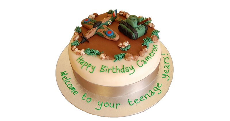 War cake | Birthday Cake | Caker Street