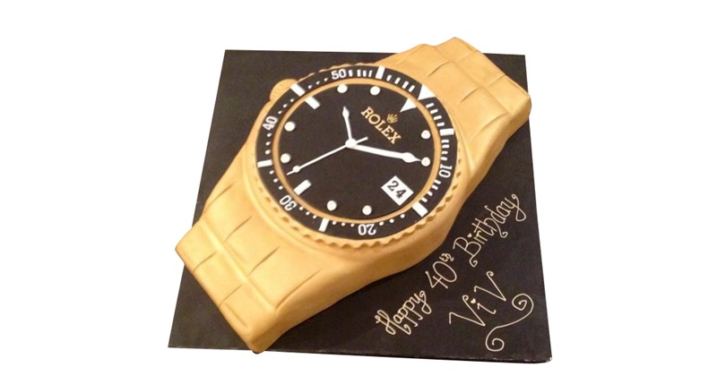 Watch Cake | Birthday Cake | Caker Street