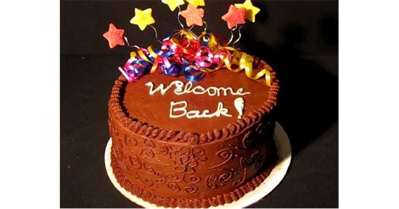 Welcome Back Cake | Birthday Cake | Caker Street