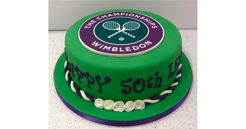 Wimbledon Tennis Theme Cake | Birthday Cake | Caker Street